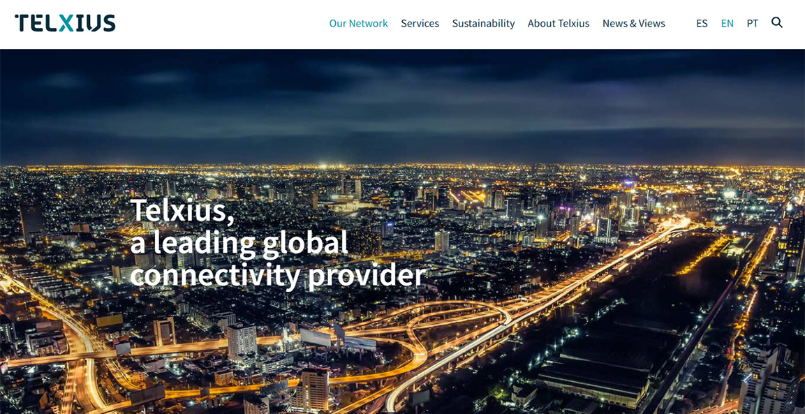 Telxius: High-capacity Fibre Optics via Submarine Cable - T. Infra