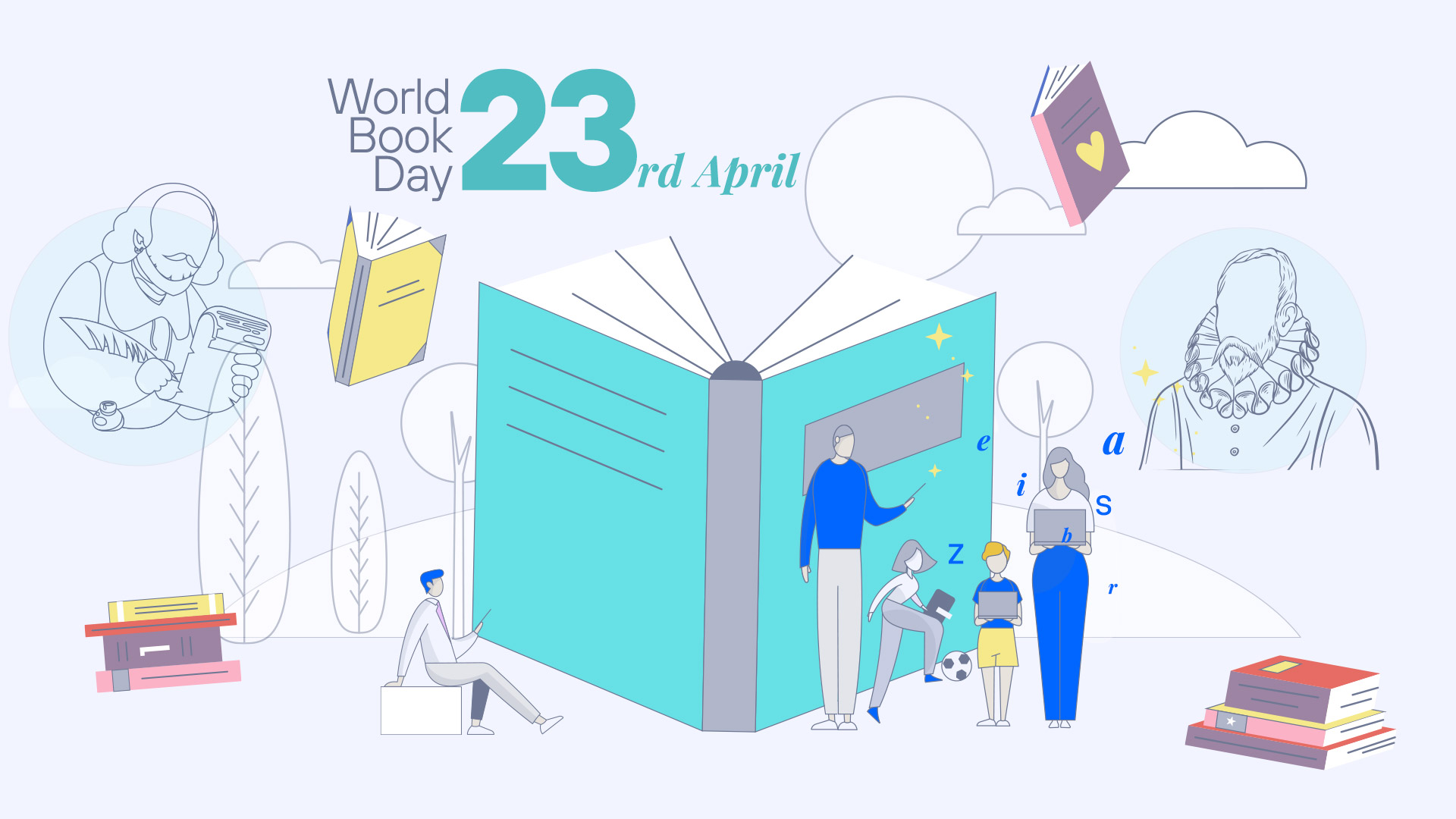 23rd April, World Book Day - Telefónica