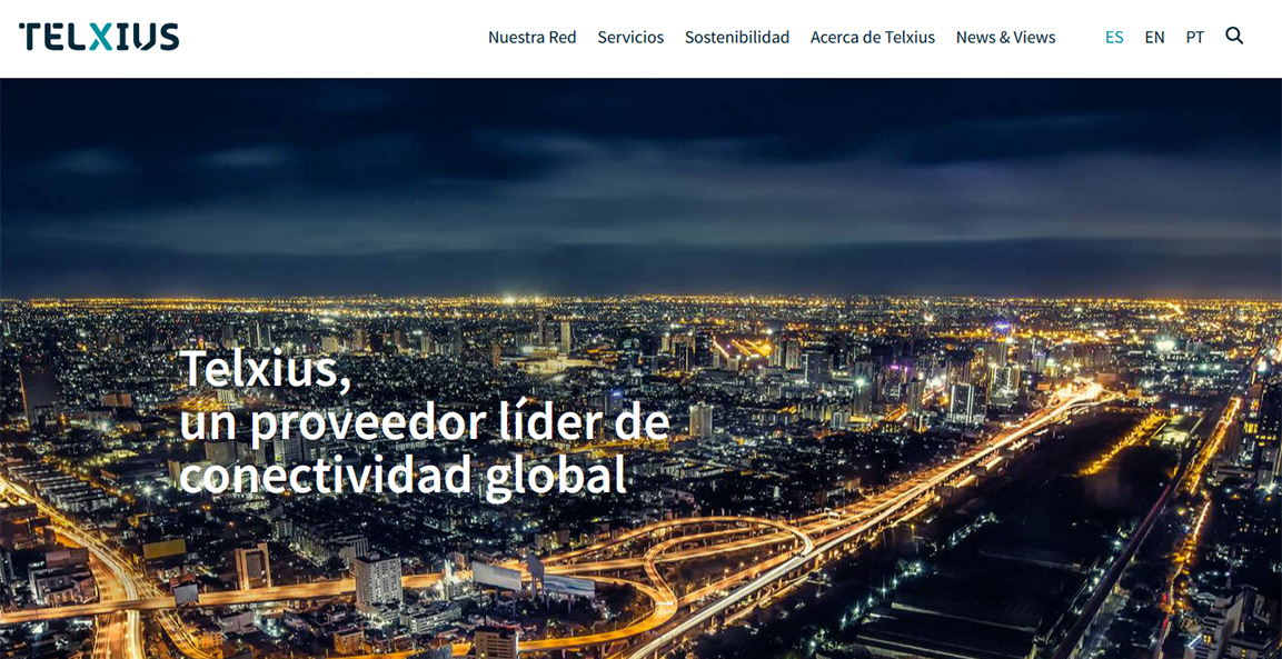 Telxius: Fibra Óptica de alta capacidad mediante cable submarino - T. Infra